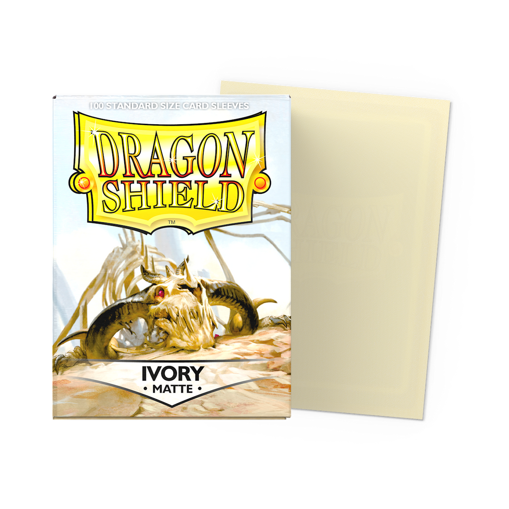 Dragon Shield Sleeves - Matte - Standard - Ivory – GamesDynamics